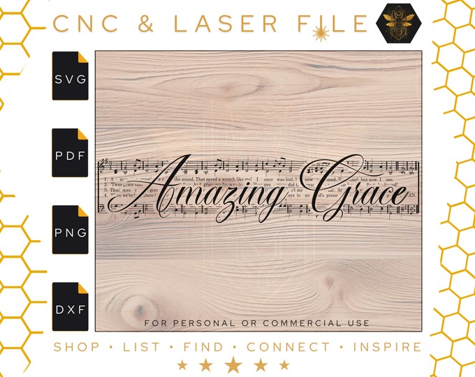 Digital File for Laser Engraving and CNC Router Cutting - Inspirational ...