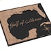Gulf of Mexico Map: Detailed Laser Cut File (digital Download) - Etsy
