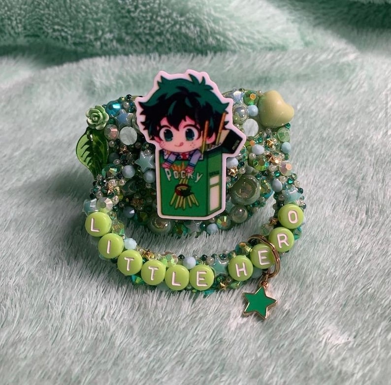 Fully Encrusted Deco little Hero Izuku Midoryia MHA Adult Pacifier - Etsy