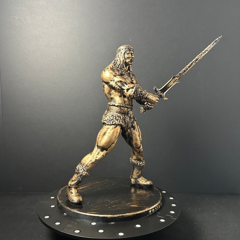 Arnold Conan the Barbarian Statue , Figurine - Etsy