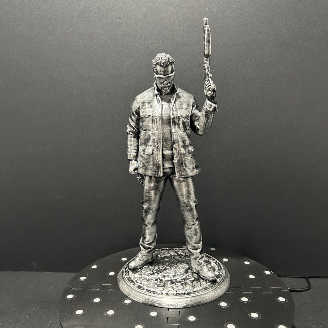 Arnold Terminator T-800 Statue , Figurine - Etsy