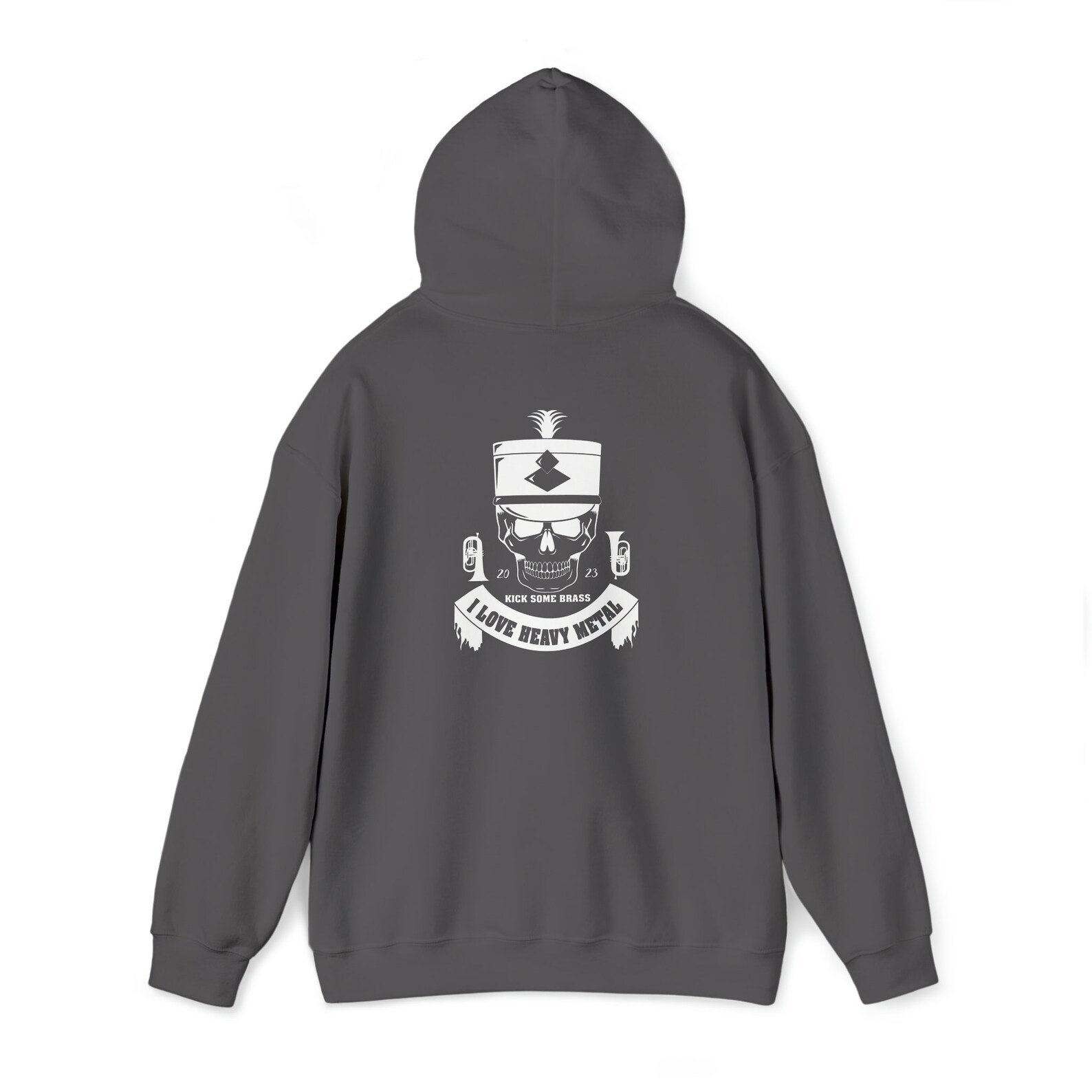 Marching Band Hooded Sweatshirt, Heavy Metal, Hoodie, Music, Drum Major ...