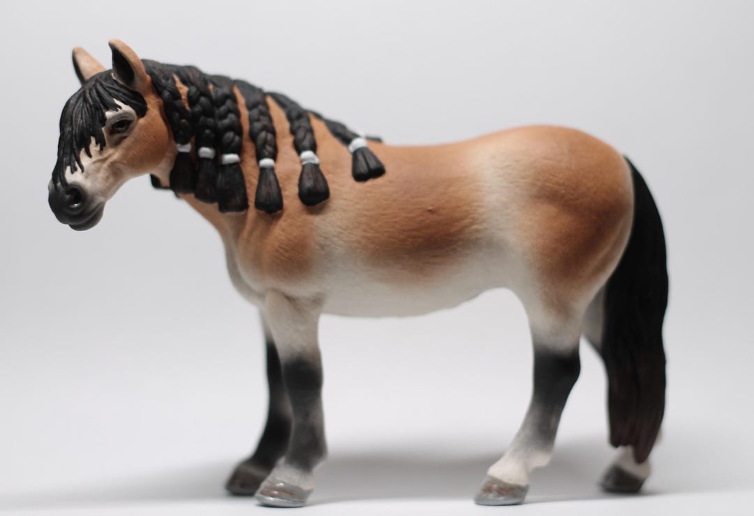 OOAK Retired Schleich Model Horse Custom Repaint Pangaré Bay Mare - Etsy