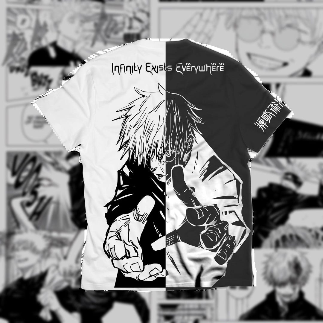 Gojo Moment JJK Anime | Best Anime Scenes | 6oz Polyester Full Image ...