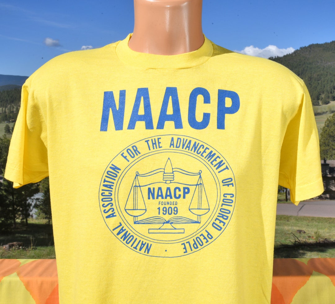 Vintage 80s T-shirt NAACP Logo African American Black History Tee Large ...