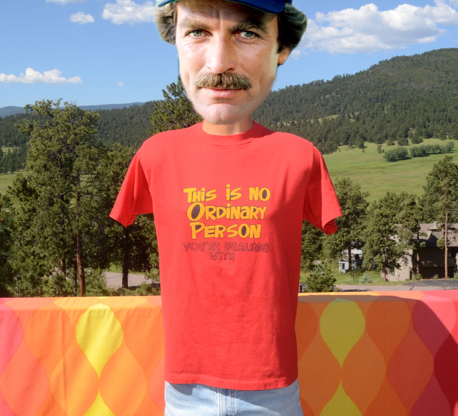 Vintage 80s T-shirt No ORDINARY PERSON Dealing With Wtf Tee Medium ...