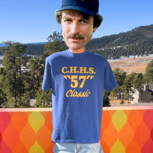 Vintage 80s T-shirt CHHS High School Class Reunion Tee XL Large Stedman ...