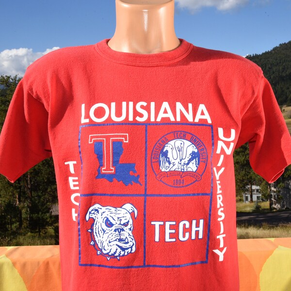 Louisiana Tech Shirt - Etsy