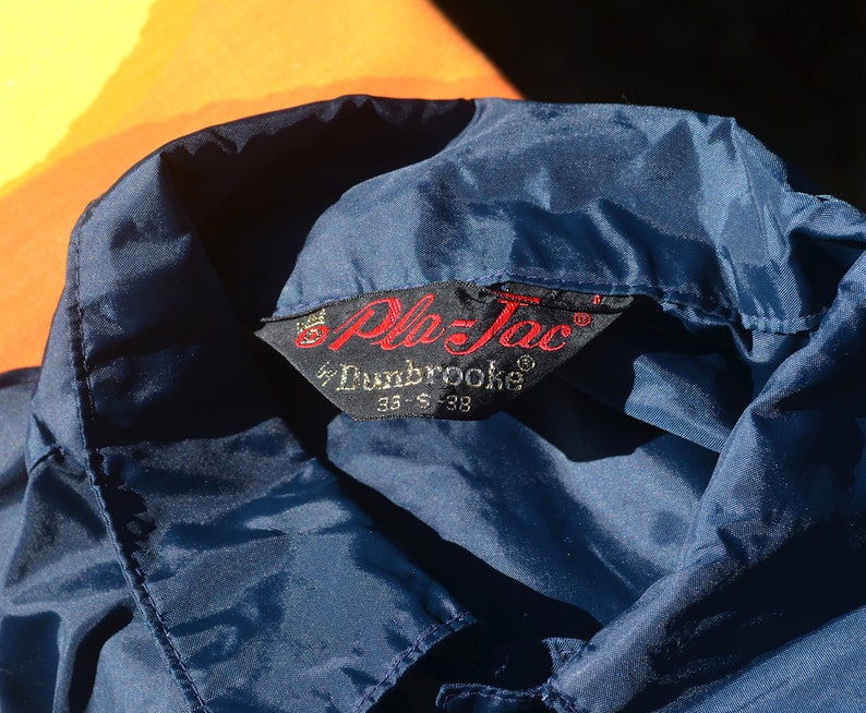 Vintage 70s Windbreaker Coach Jacket Alpha Xi Delta Axid Greek | Etsy