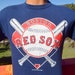 Vintage 80s T-shirt Boston RED SOX Baseball 1989 Starter Mlb Large ...
