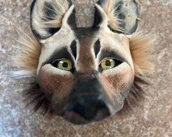 African Wild Dog Mask - Etsy UK