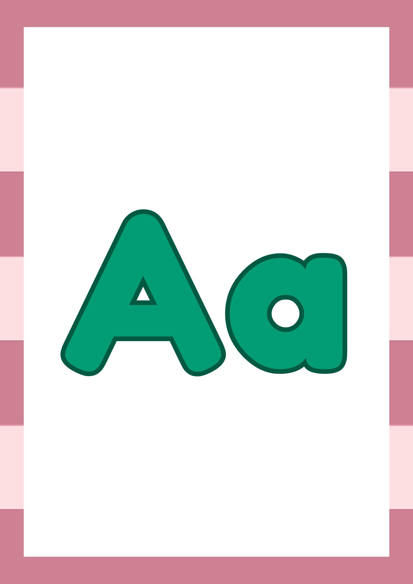 Pink Cute My ABC Coloring Booklet Worksheet - Etsy