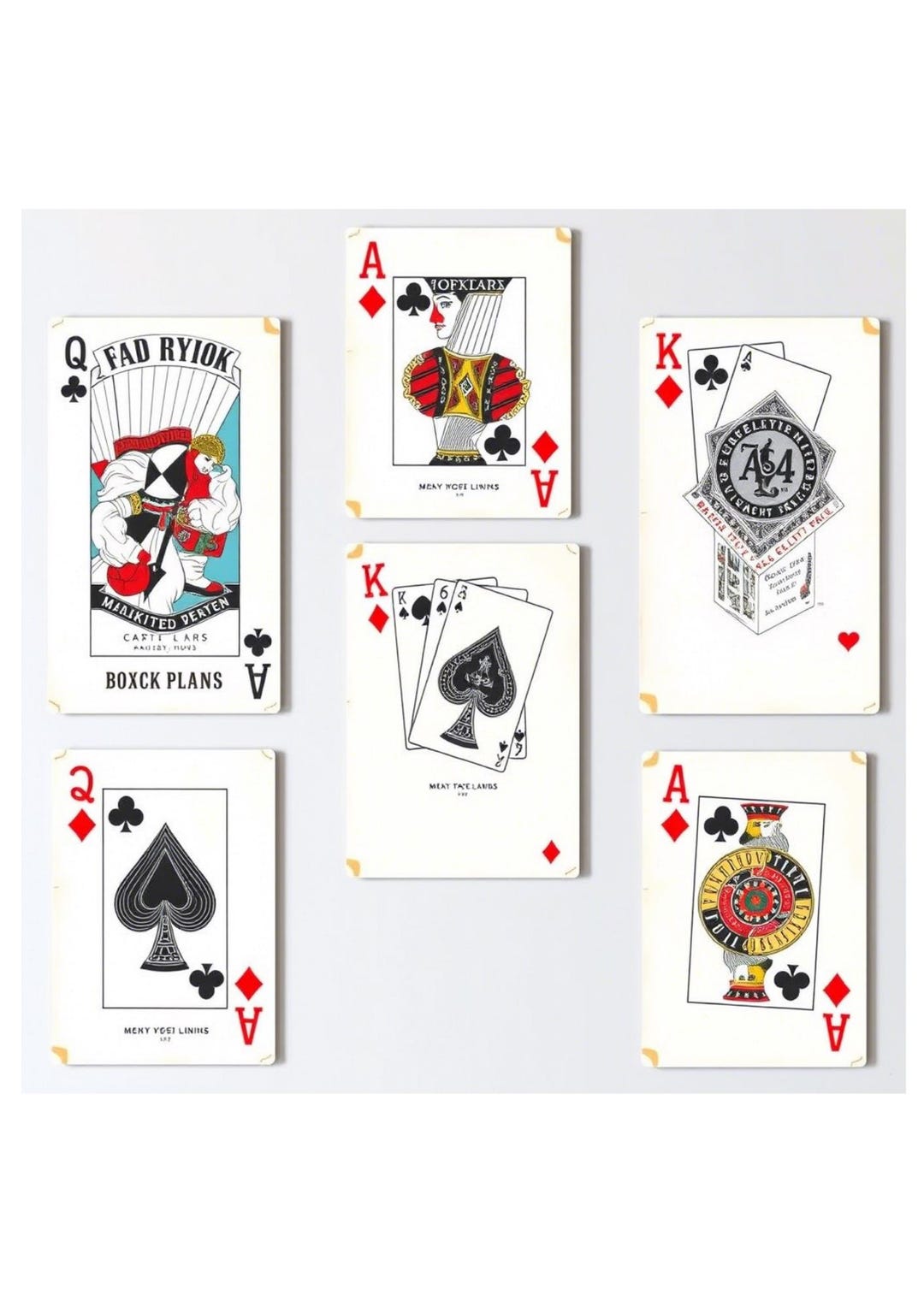 Poker Card Deck - Premium Playing Cards, High-quality With Unique ...