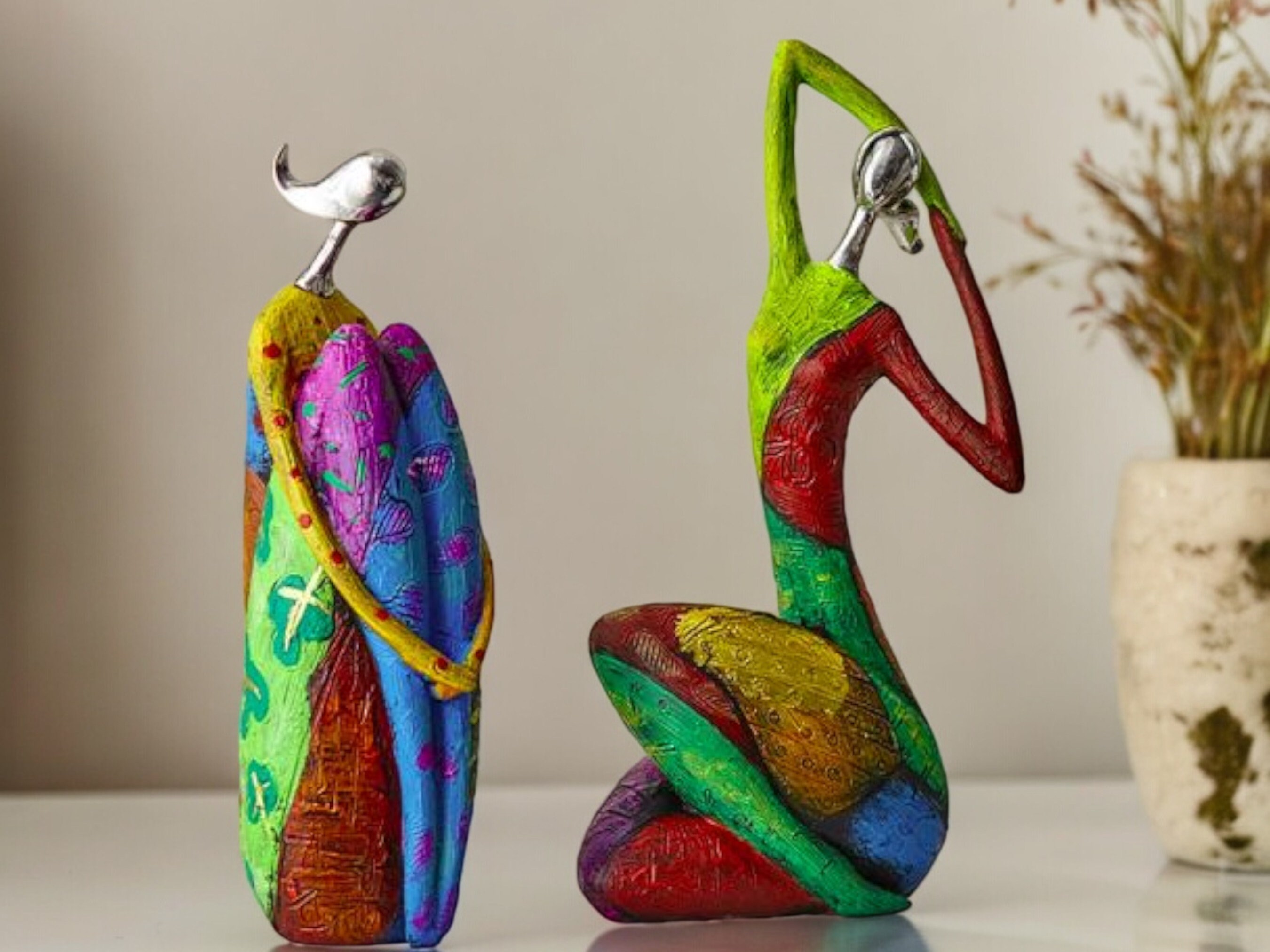 Abstract Woman Sculpture Desktop Decoration Home Decoration Accessories ...