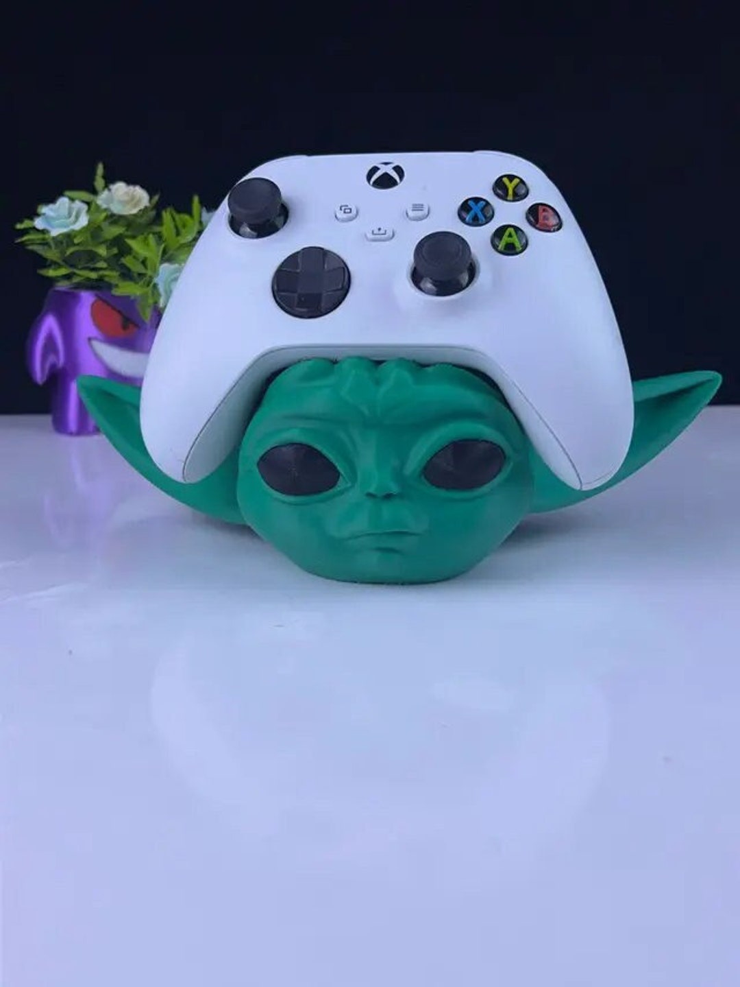 Baby Yoda Video Game Controller Holder, Universal Joystick Stand, PS3 ...