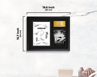 Scream 1 Movie Script Screenplay Gift for Film Buffs Gift for Movie ...