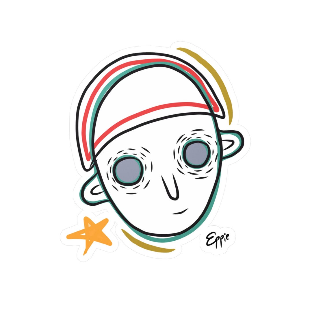 Stargazer Stickers, Cosmic Dreamer Vinyl Sticker, Universe Lover Laptop ...