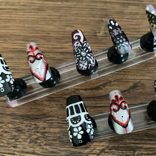 Fake Nails Set - Etsy