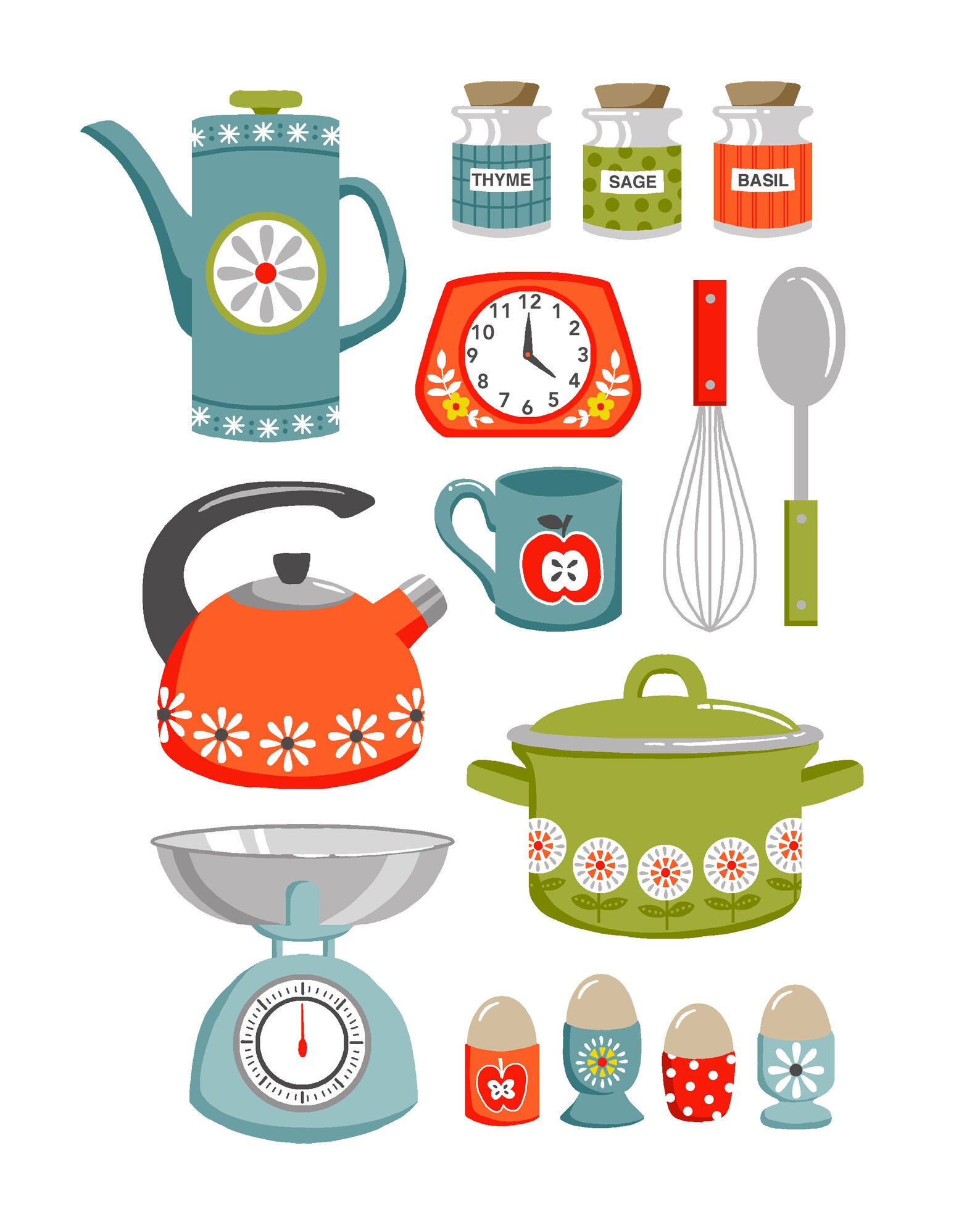 Kitchen Artwork Printed Artwork Interiors Kitchen Decor - Etsy