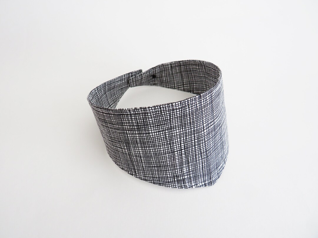 Tracheostomy Cover, Black and White Cotton Criss Cross Fabric, Get Well ...