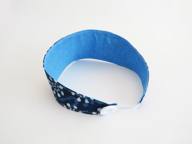 Tracheostomy Cover Tracheotomy Cover Blue and White Cotton - Etsy