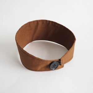 Tracheostomy Cover Brown Cotton Double Sided Tracheostomy - Etsy