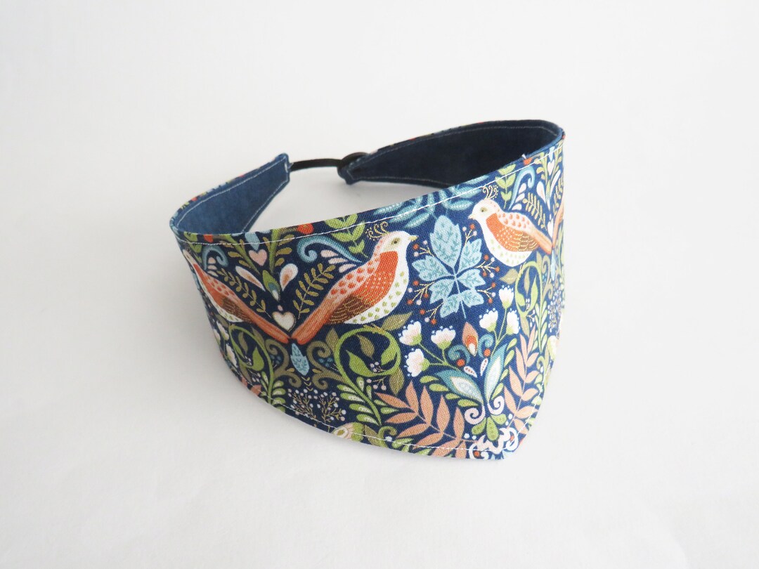 Tracheostomy Cover, William Morris Style Print, Cotton Bandana, Get ...