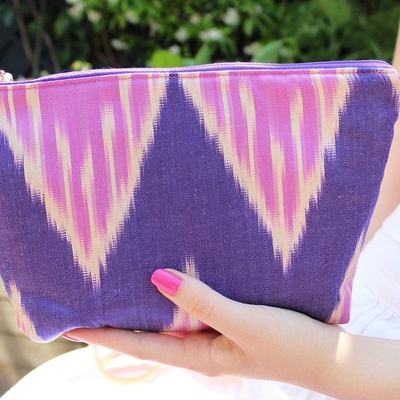 Purple Ikat - Etsy