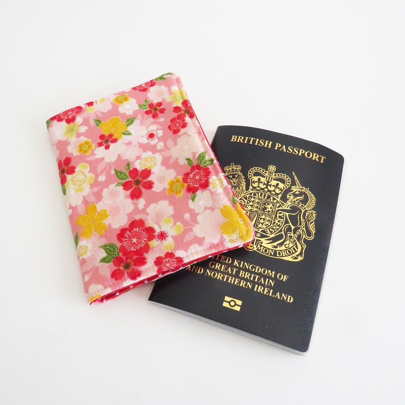 Pink Passport Cover - Etsy