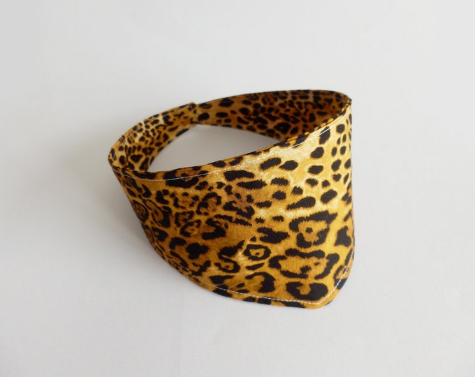 Leopard Print Tracheostomy Cover, Leopard Tracheotomy Scarf, Leopard ...