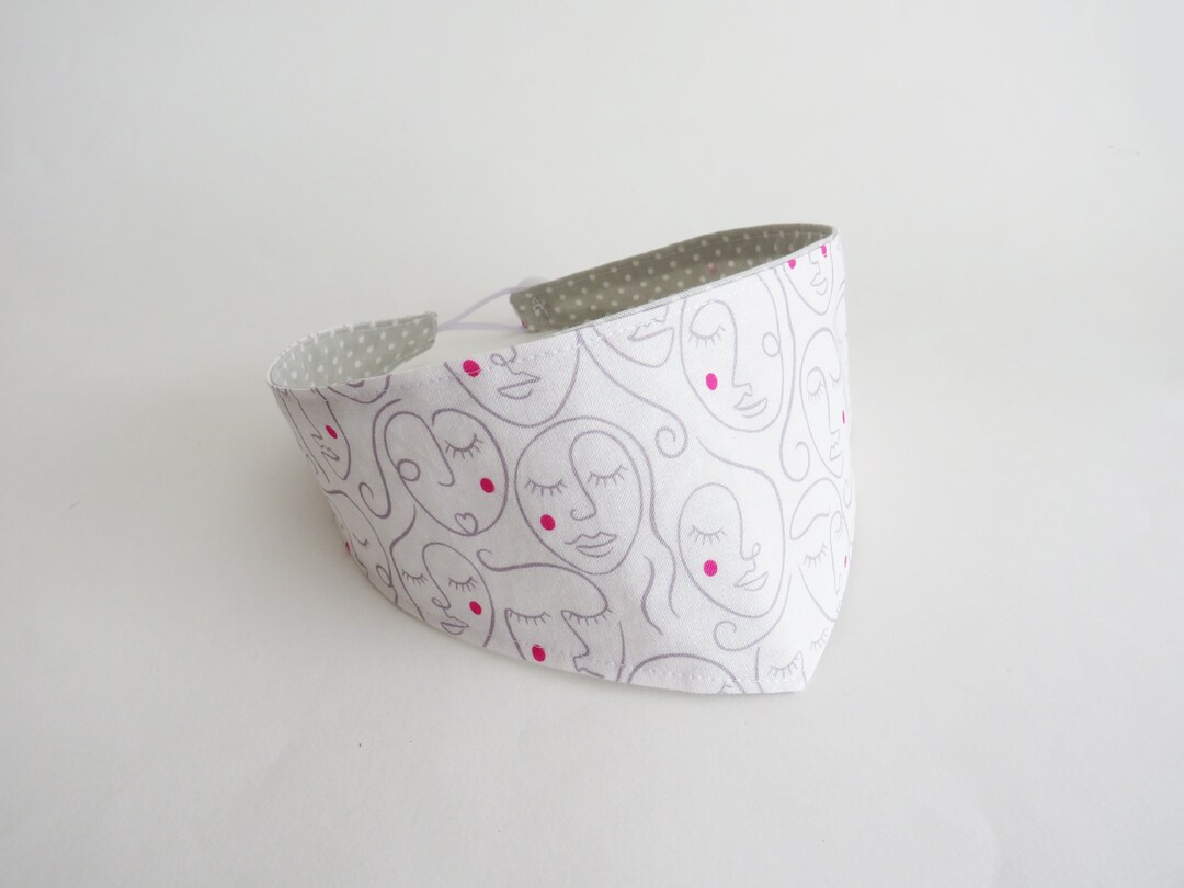 Tracheostomy Cover, Ladies Heads Print, Cotton Cover Up, Cotton Bandana ...