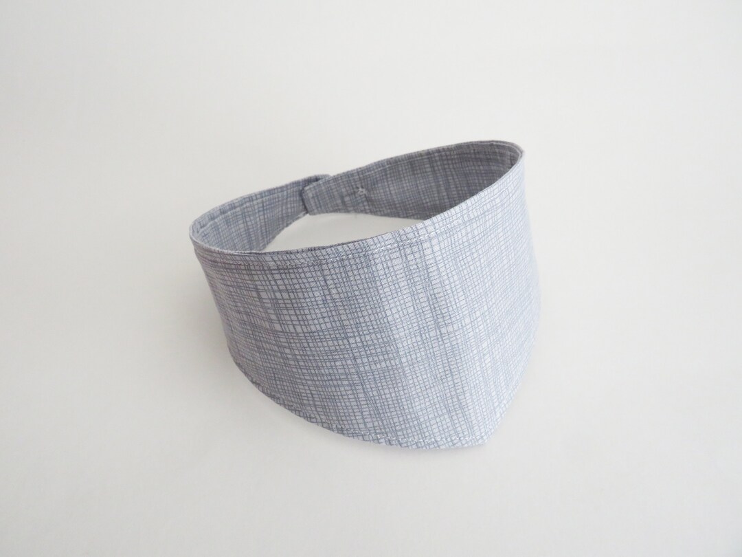 Tracheostomy Cover, Grey Cotton Criss Cross Fabric, Get Well Soon Gift ...