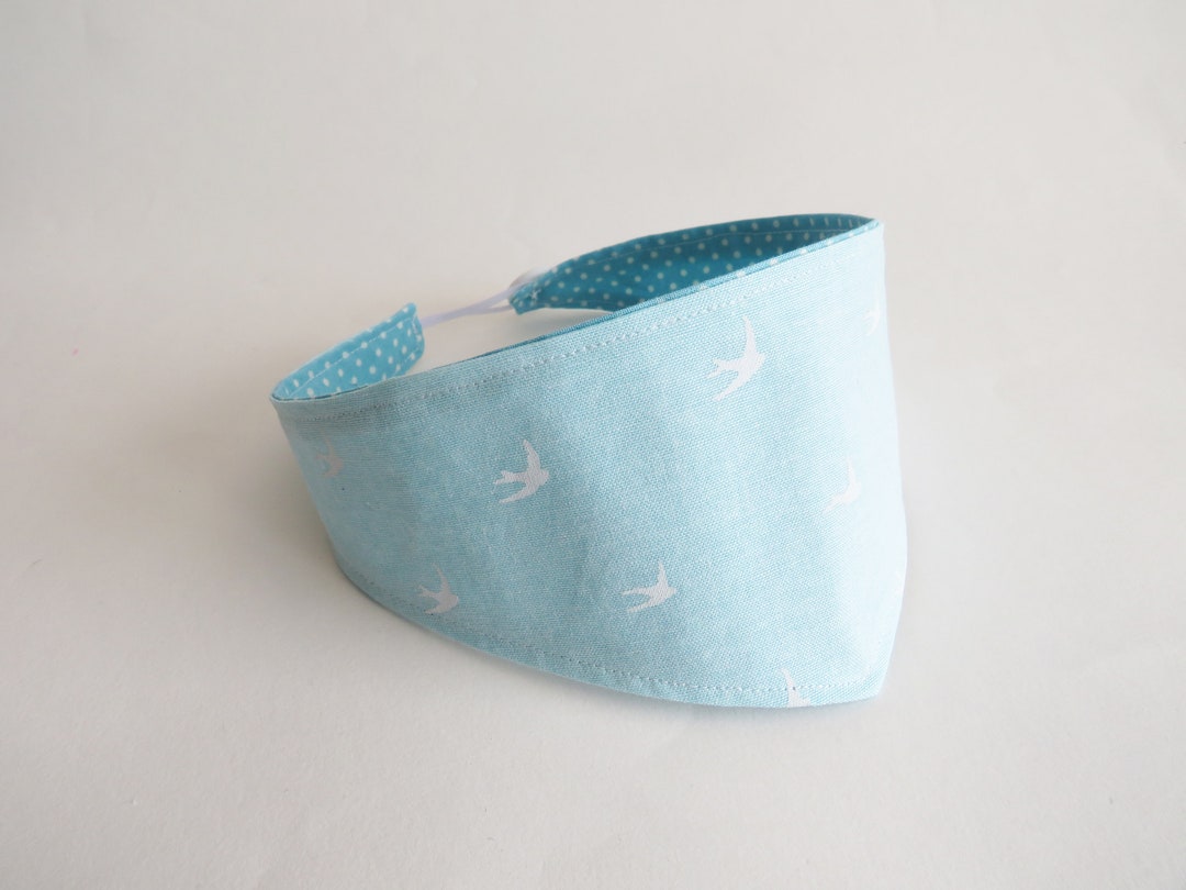 Tracheostomy Cover, Blue Bird Fabric, Tracheotomy Cover, Bird Fabric ...