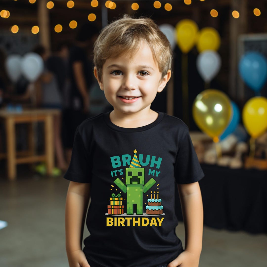 It's My Birthday Boy Shirt, Gamer Birthday Shirt, Boy Birthday Shirt ...