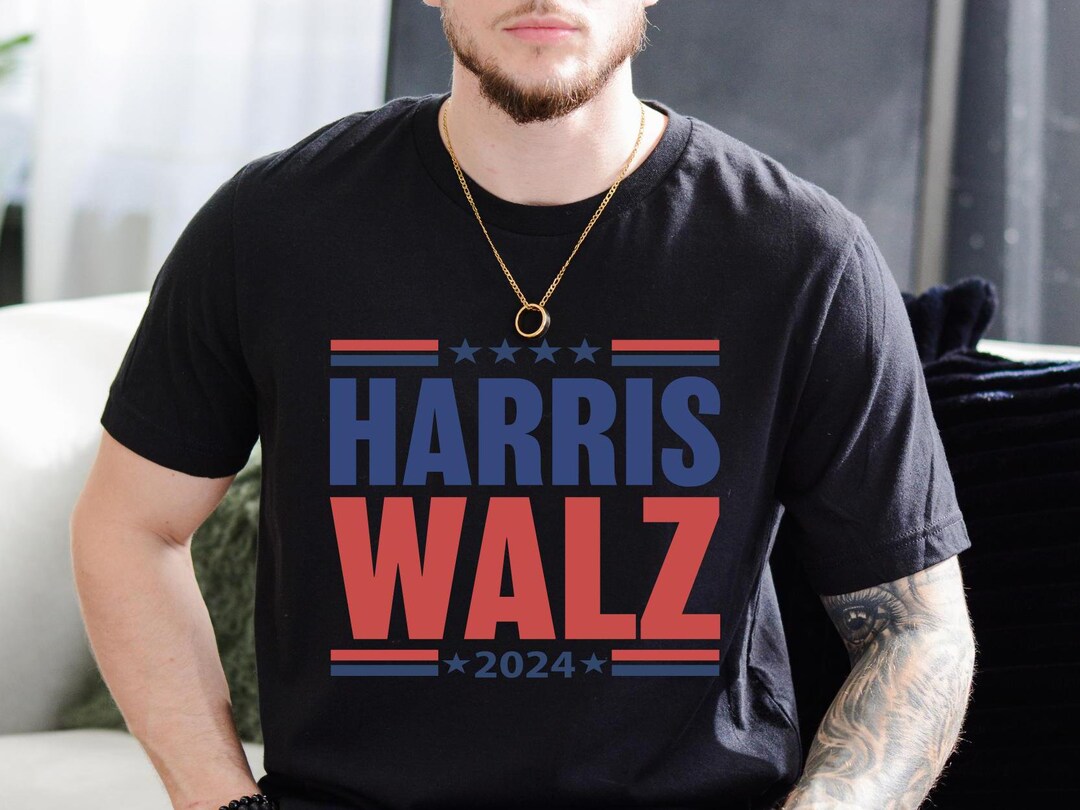 Tim Walz Kamala Shirt Men, Kamala Walz Shirt for Men, Harris Walz 2024 ...