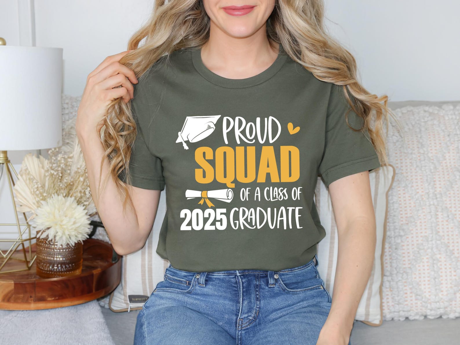 Proud Squad of A Class of 2025 Graduate Shirt, Proud Squad 2025 Shirt ...