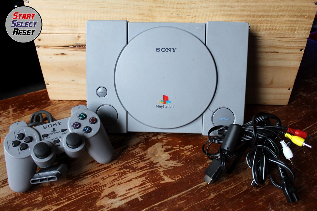 Xstation Modded Playstation 1 PS1 Bundle With Controller & Cords - Etsy