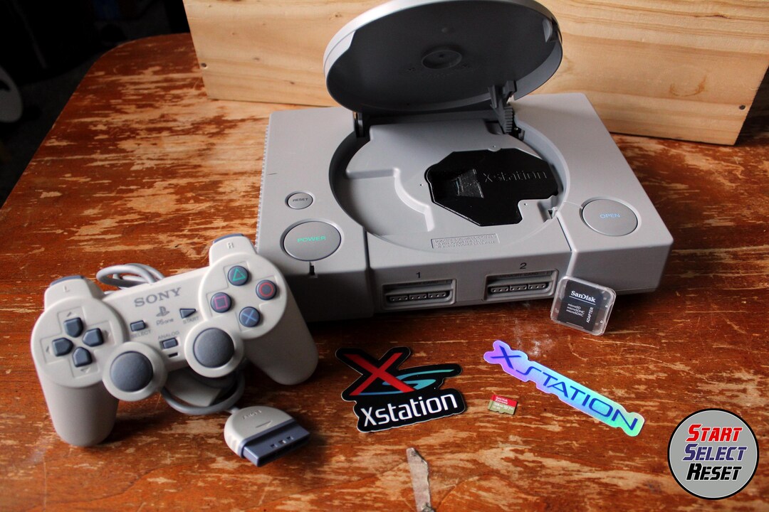 Xstation PS1 Bundle With Controller & Cords Play Games Directly From a ...
