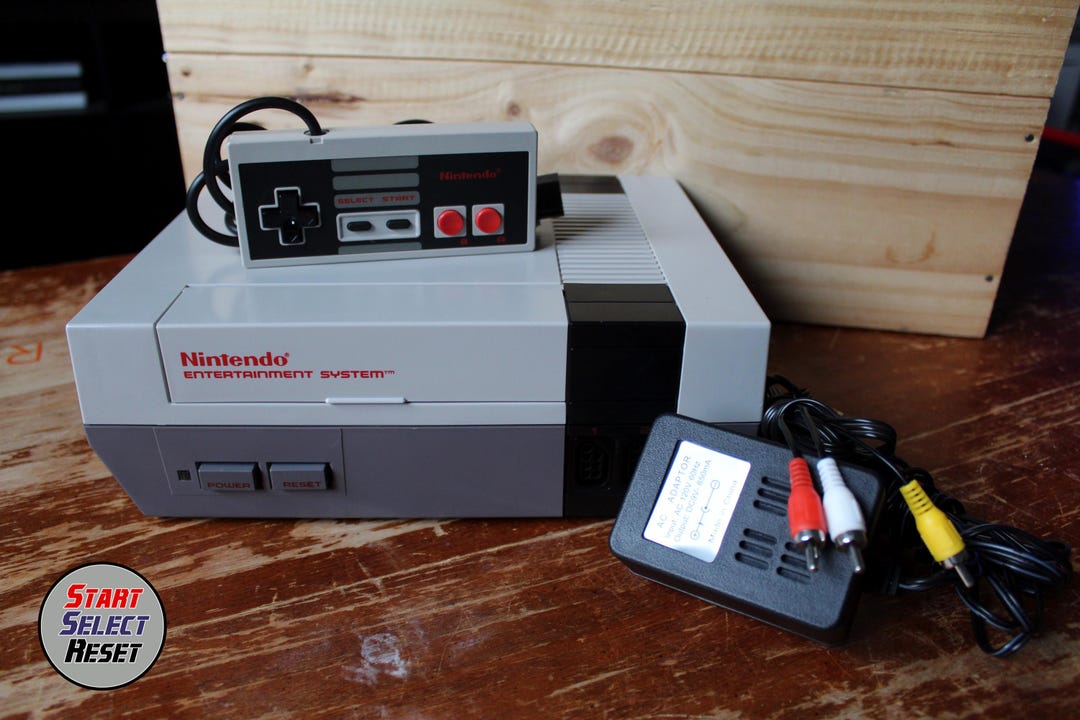 Nintendo Entertainment System NES Bundle With Controllers & Cords - Etsy