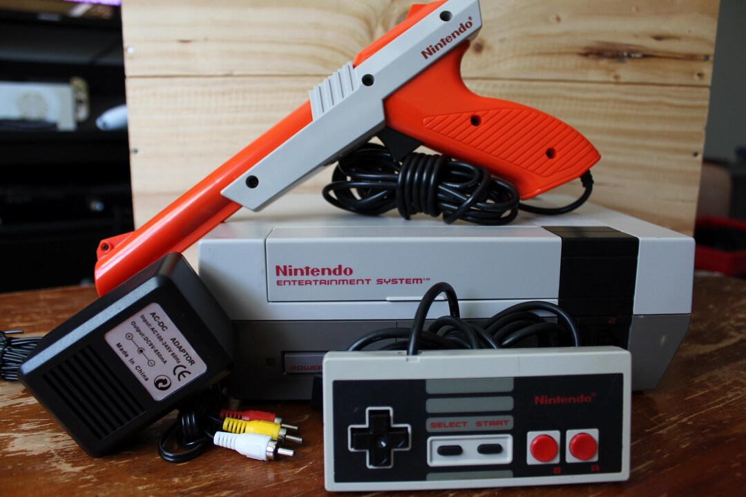 Nintendo Entertainment System NES Fully Cleaned Restored Bundle With ...