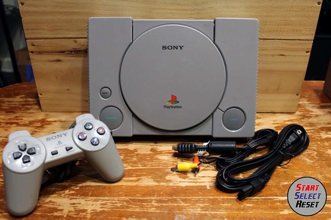 MM3 Modchipped PS1 Playstation 1 SCPH 9001 Bundle With OEM Gamepad ...