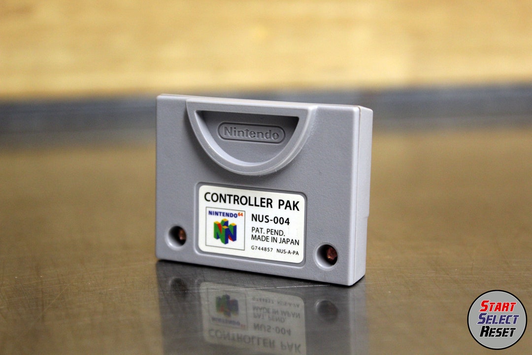 Nintendo 64 N64 Controller Pak Authentic, Cleaned & Tested - Etsy