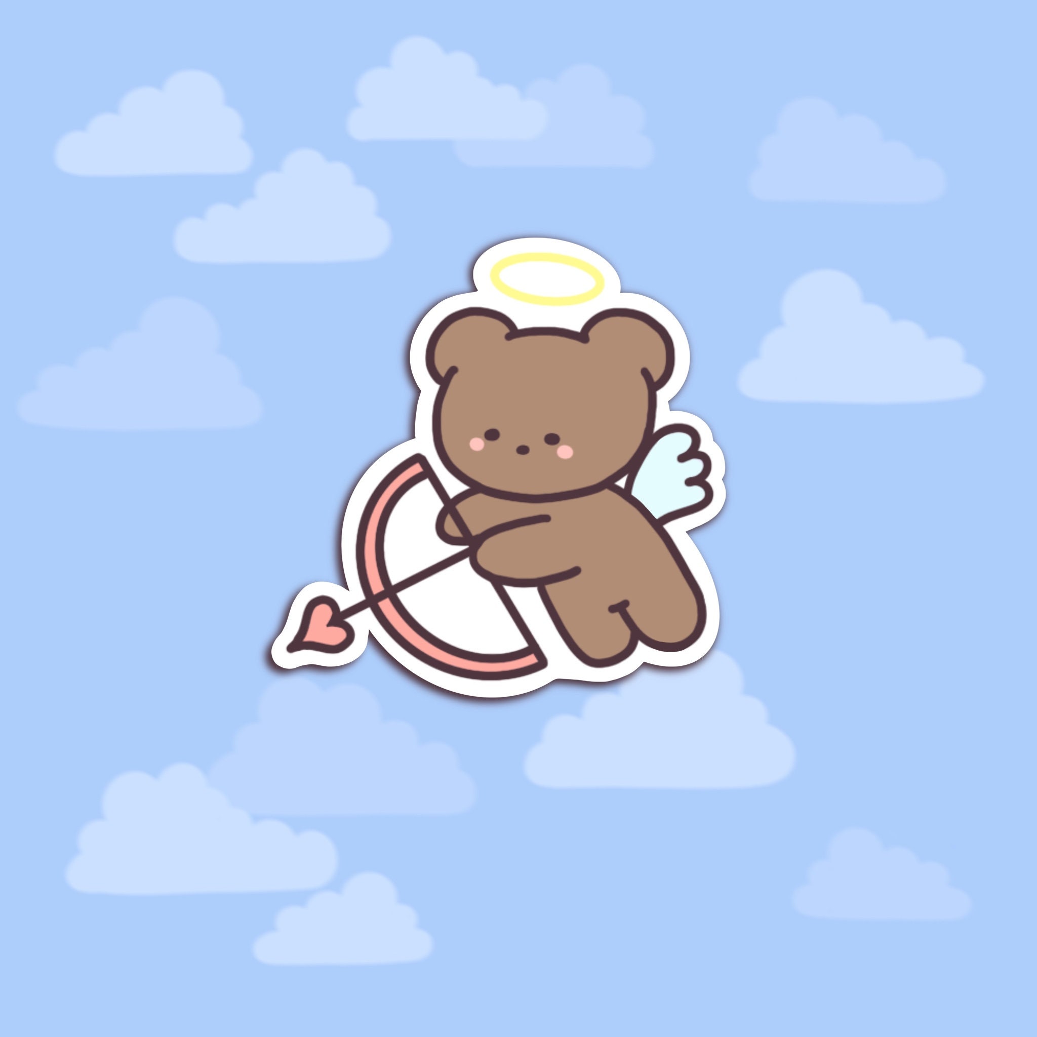 Cute Self Care Bear Sticker Bundle - Waterproof Stickers Perfect for ...