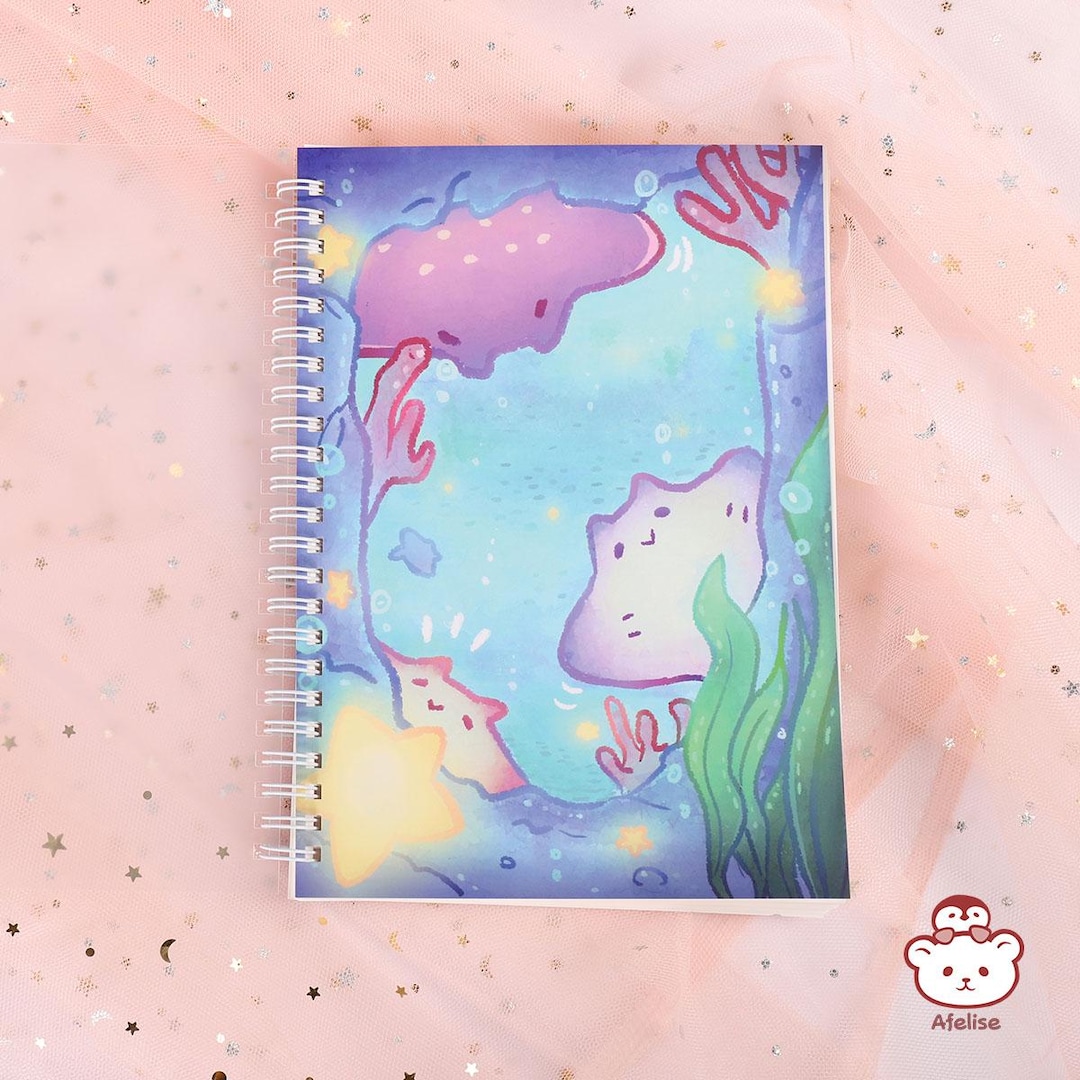 Manta Rays A5 Reusable Sticker Book With 50 Sheets - Sticker Collection ...