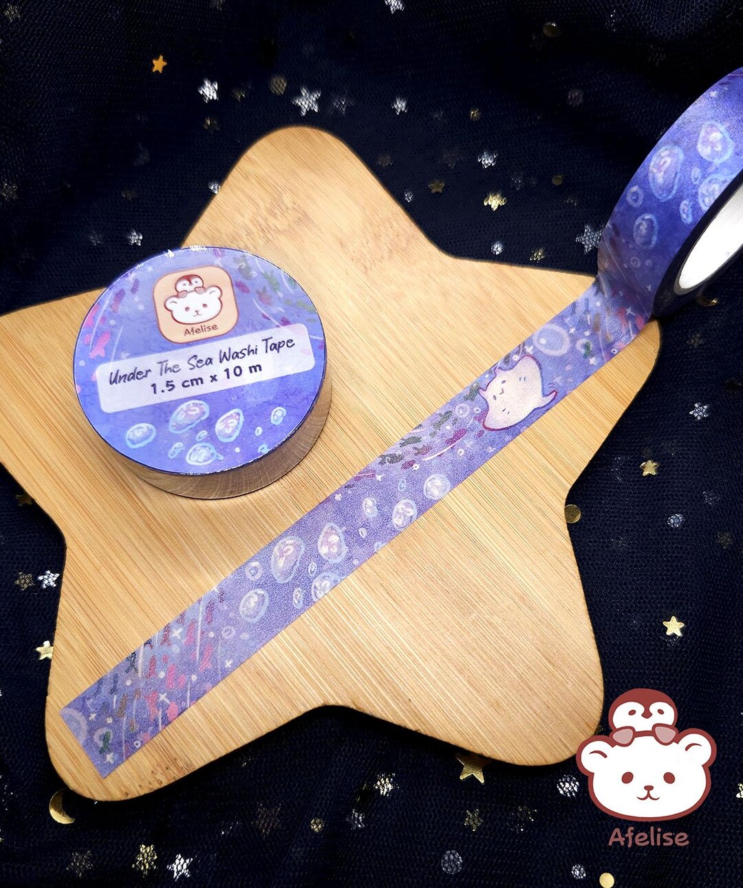 Under the Sea Theme With Manta Ray Washi Tape - Etsy