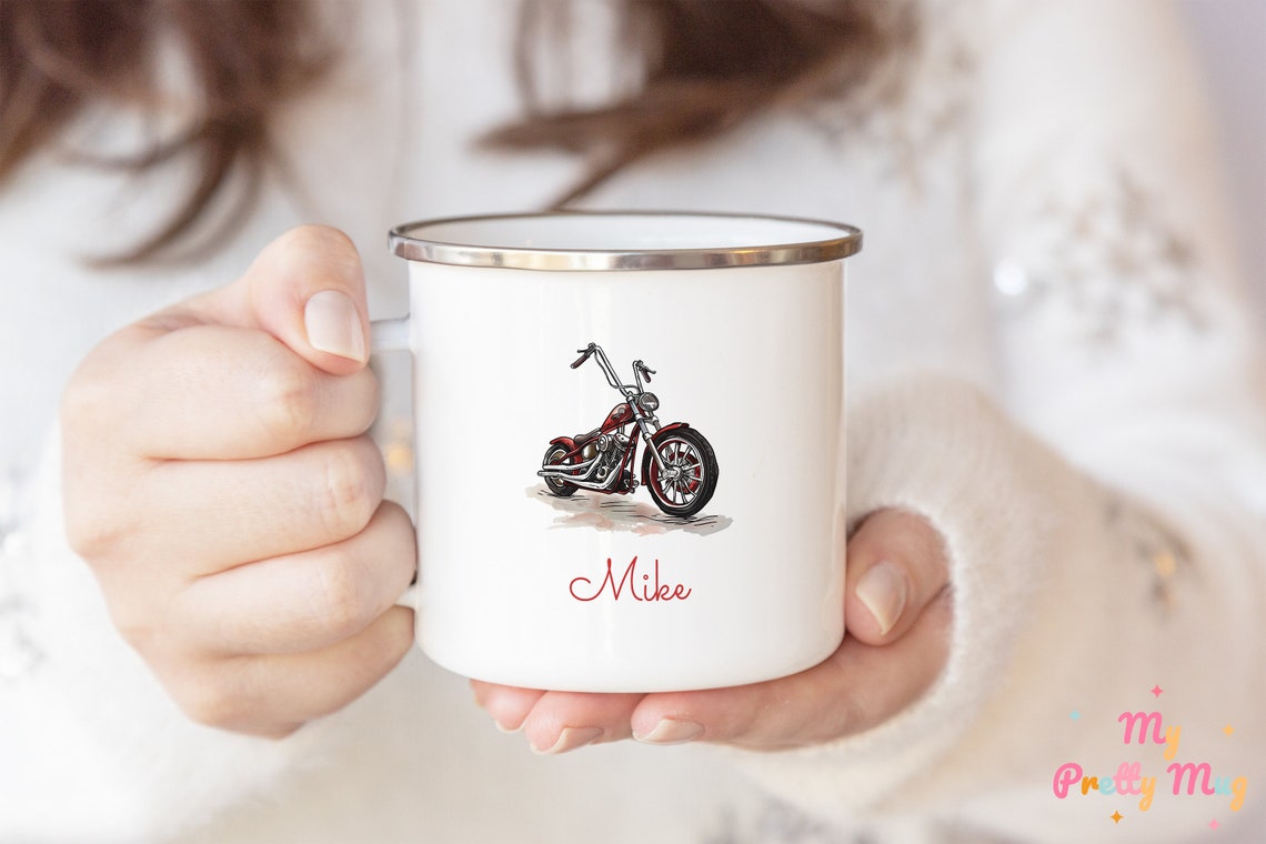 Easy Rider Motorcycle Mug Personalized Chopper Motorcycle Mug Chopper ...