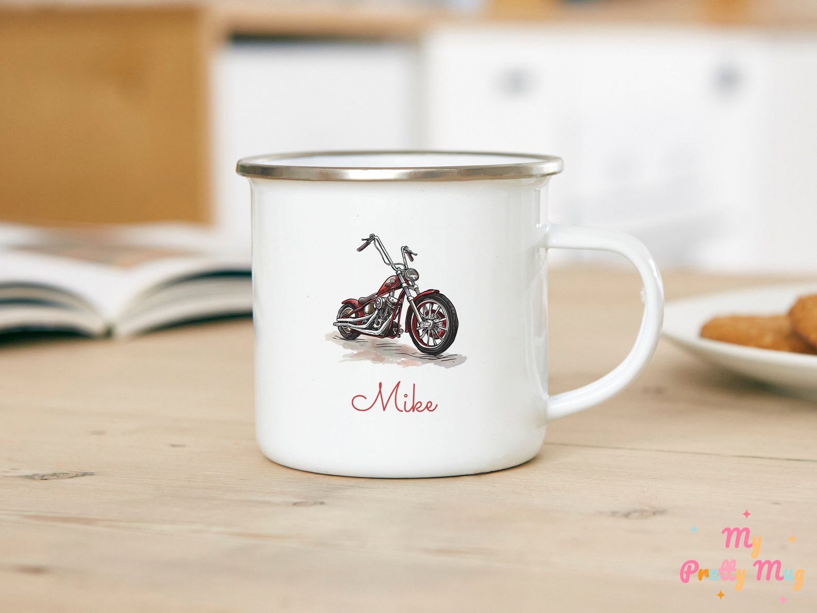 Easy Rider Motorcycle Mug Personalized Chopper Motorcycle Mug Chopper ...