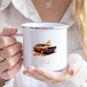 Muscle Car Mug Personalized Muscle Car Mug Muscle Car Gift Kids Mug Car ...