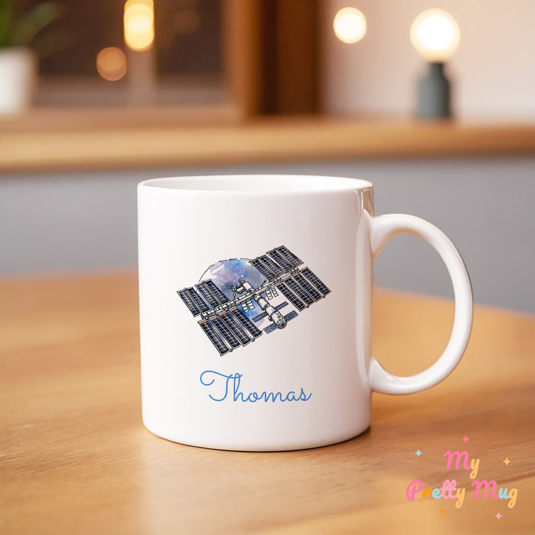 Space Station Mug Personalized Space Station Mug Space Gift Mug Space ...
