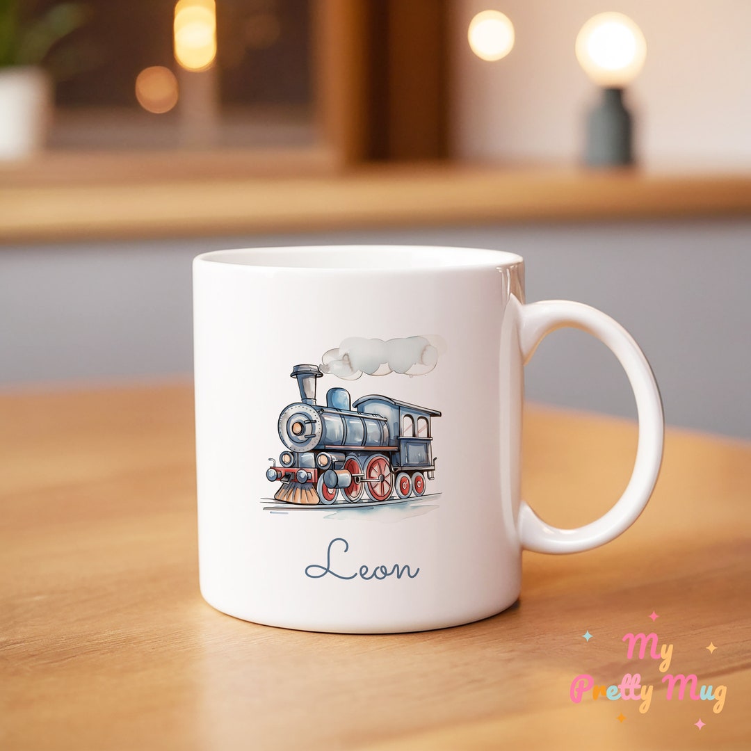 Steam Train Mug Personalized Train Mug Train Gift Mug Train Mug Train ...